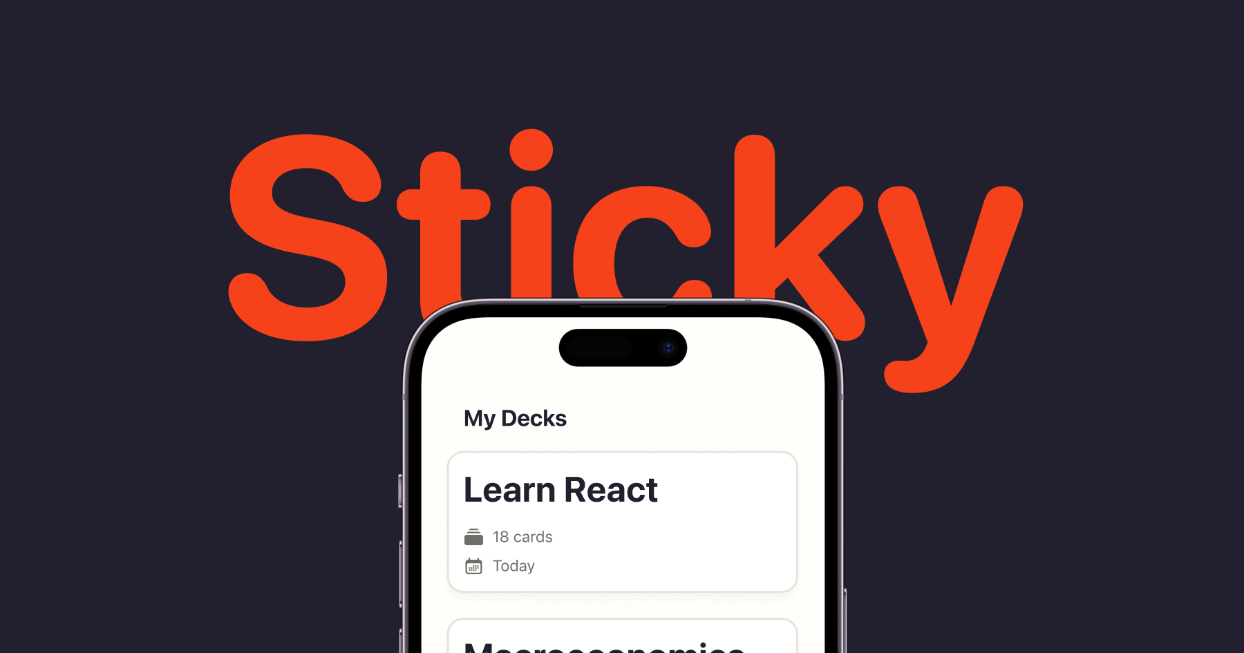 Sticky: AI-Powered Spaced Repetition